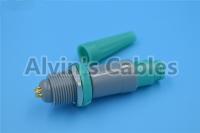 China LEMO 1 P Plastic 6 Pin Connector Disposable Oxygen Probe Plug Connector Self Locking Plug In for sale
