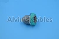 China LEMO 1 P Plastic 6 Pin Connector Disposable Oxygen Probe Plug Connector Self Locking Plug In for sale
