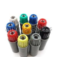 China Plastic Lemo 10 Pin Plug PRG.M.10.PLLC39A 10 Pin Medical Connector Push Pull Power Connections 1 Pin for sale