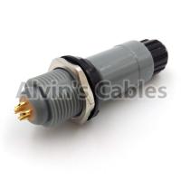 China Lemo 1 P Series 4 Pin Connector Plug / Plg Medical Accessories 4 Pin Connector Single Positioning Pin Circular Plastic for sale
