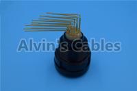 China LEMO Series Connector 16 Pin CAB.M16.GLA / CKB.M16 16 Pin Medical Power Connectors PCB Mounting Connector for sale