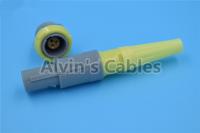 China LEMO 3 Pin PAG / PLG Connector 3 Pin Round Plug With Self Locking Connector for sale