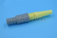 China LEMO 3 Pin PAG / PLG Connector 3 Pin Round Plug With Self Locking Connector for sale