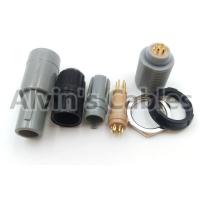 China Compatible 6 Pin LEMO Connector Plug And Grip , LEMO PAG / PLG Series 6 Pin Power Connector Cable Connector for sale