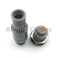 China Compatible Connector LEMO 1 P Plastic Series 9 Pin Socket PAG / PLG Compatible Redel Compatible for sale