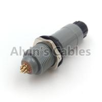 China Compatible Connector LEMO 1 P Plastic Series 9 Pin Socket PAG / PLG Compatible Redel Compatible for sale