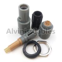 China Compatible Connector LEMO 1 P Plastic Series 9 Pin Socket PAG / PLG Compatible Redel Compatible for sale