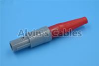 China 2 Pin LEMO Connectors PAG / PLG Plastic Connector Circular Plastic Plug Connector Self Locking Power Connector for sale