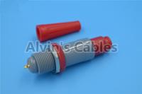 China 2 Pin LEMO Connectors PAG / PLG Plastic Connector Circular Plastic Plug Connector Self Locking Power Connector for sale