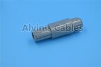 China Durable Circular Plastic Plug Connector 2-14 Contacts Multipole Type for sale
