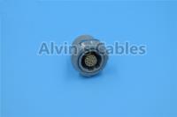 China Durable Circular Plastic Plug Connector 2-14 Contacts Multipole Type for sale