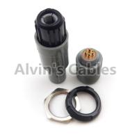 China Compatible PAG LEMO Plastic Electrical Connectors 7 Pin For Medical Industry for sale