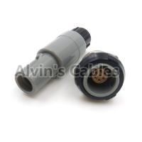 China Compatible PAG LEMO Plastic Electrical Connectors 7 Pin For Medical Industry for sale