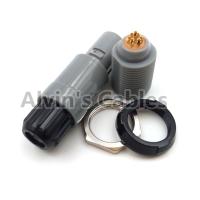China Compatible PAG LEMO Plastic Electrical Connectors 7 Pin For Medical Industry for sale