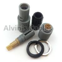 China Medical Plastic Electrical Connectors High Durability Compatible With LEMO Connector for sale