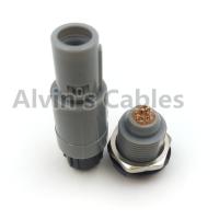 China Medical Plastic Electrical Connectors High Durability Compatible With LEMO Connector for sale