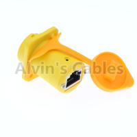 China IP65 Ethernet Waterproof RJ45 Connector Plug / Unplug Connecting Mode 1.5A for sale