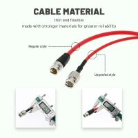 China 12G SDI Cable BNC Male To Male Cable For RED Komodo / Atomos Monitor Flexible Shielded Coaxial Cord 75 Ohm for sale