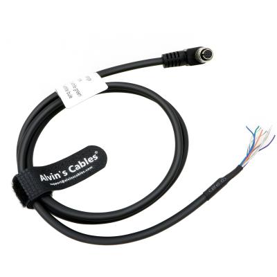 China Alvin's Cables Hirose 8 Pin Female Right Angle HR25-7TP-8S To Open End High Flex Cable For IDS, Allied Vision GigE for sale