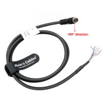 China Alvin's Cables Hirose 8 Pin Female Right Angle HR25-7TP-8S To Open End High Flex Cable For IDS, Allied Vision GigE for sale