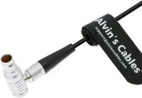 China Alvin's Cables Deity TC-1 Locking 3.5mm TRS to Right Angle EXT 9 Pin Timecode Cable for RED Komodo V-Raptor Camera 50cm for sale