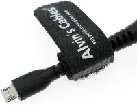 China Alvin's Cables 2.1mm DC Female to Micro USB Converter Adapter Power Cable 10cm| 3.9in for sale