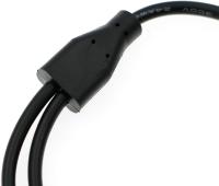 China D-tap Male to Dual USB Female Port 5V 2A Power Cable Converter Adapter for Anton V-Mount Gold Mount Battery for sale