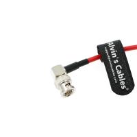 China 12G SDI Flexible Coaxial Cable BNC Male to Male Right Angle for RED Komodo| Atomos Monitor 75 Ohm Shielded Cable for sale