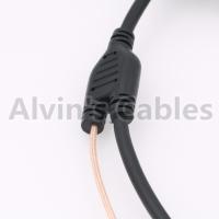China 2 Pin to Hirose 4 Pin Male BNC Cable for Teradek 55 Bond BMCC Camera for sale