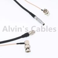 China 2 Pin to Hirose 4 Pin Male BNC Cable for Teradek 55 Bond BMCC Camera for sale