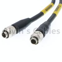 China Sony RCP RJ45 Cat6 M12 Cable Assembly Flexible Original Hirose 8 Pin Connector for sale