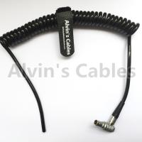 China 2 Pin Right Angle to Flying Coiled Twist Cable for Teradek ARRI Alexa Camera for sale