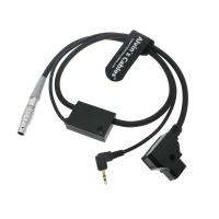 China Alvin's Cables Run Stop Cable for ARRI cforce RF| cmotion cPRO Motor for Canon C500/C300 Camera CAM 7 Pin to LANC+D-tap for sale