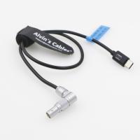 China Alvin's Cables PD USB-C Type-C to 2 Pin Female Power Cable Fast Charging Cable for RED Komodo Camera 45cm| 18inches for sale