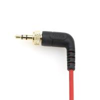 China Alvin's Cables Locking 3.5mm TRS to 3.5mm TRS Audio Cable for Sennheiser Deity TC-1 Right Angle TRS Coiled Cable for DSL for sale