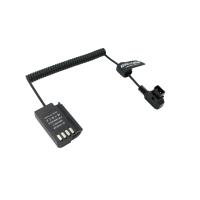 China Alvin’s Cables DMW-DCC17 DMW-BLK22 Dummy Battery to D-tap Power Adapter Coiled Cable for Panasonic Lumix S5 S5II S5K S5C for sale