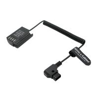China Alvin’s Cables DMW-DCC17 DMW-BLK22 Dummy Battery to D-tap Power Adapter Coiled Cable for Panasonic Lumix S5 S5II S5K S5C for sale