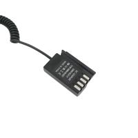 China Alvin’s Cables DMW-DCC17 DMW-BLK22 Dummy Battery to D-tap Power Adapter Coiled Cable for Panasonic Lumix S5 S5II S5K S5C for sale