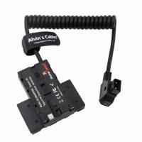 China Alvin's Cables D-Tap To Dual-Sided Cross-Shaped NP-F Dummy Battery With USB-C PD Power Cable For Atomos Small HD Monitor for sale