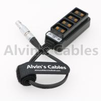 China 2 Pin Lemo To 4 Port Female D-Tap Splitter RED DSMC2 Jetpack RTmotion Sidekick for sale