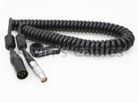 China Arri Alexa Mini Amira Camera Power Spring Cable 2B 8 Pin Female To XLR 3 Pin Male for sale