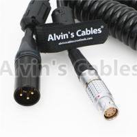 China Arri Alexa Mini Amira Camera Power Spring Cable 2B 8 Pin Female To XLR 3 Pin Male for sale