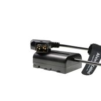 China Alvin's Cables D-Tap to NP-FM500H Dummy Battery Power Cable for ARRI WCU-4 Hand Unit Coiled Cable Compatible with Sony DSLR A500 A550 A560 A580 A700 A850 A900 Alpha SLT A58 A65 A65V A77 Cameras for sale