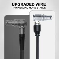China Alvin's Cables Soft & Flexible LCD EVF Cable for RED DSMC2 Epic Scarlet Camera, RED Touch LCD, Right Angle 16 Pin Male 80cm| 31inches for sale