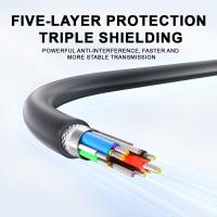 China Alvin's Cables Soft & Flexible LCD EVF Cable for RED DSMC2 Epic Scarlet Camera, RED Touch LCD, Right Angle 16 Pin Male 80cm| 31inches for sale