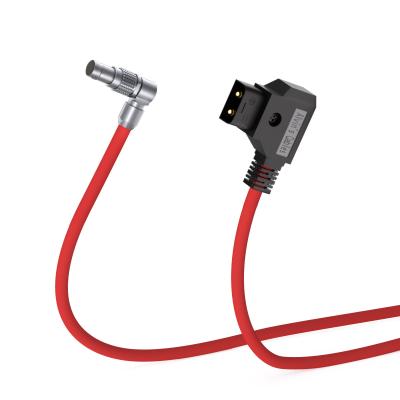 China Alvin’s Cables Ultra Soft Power Cable for RED Komodo 6K Camera Rotatable Right Angle 2 Pin Female to D-tap 80cm|31.5inches for sale