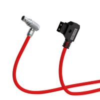 China Alvin's Cables Right Angle 2 Pin Male to D-Tap Power Cable for Teradek SmallHD Z-CAM Blackmagic Pyxis, 45cm|18inches, Ultra Soft & Flexible for sale