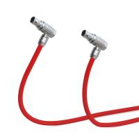 China Alvin's Cables Right Angle 2 Pin To 2 Pin Power Cable For Teradek Bond Z CAM E2, For ARRI Alexa, Ultra Soft 45cm|18inches for sale