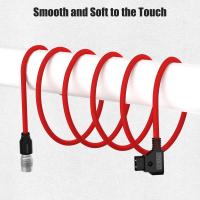 China Alvin's Cables D Tap to Hirose 4 Pin Male Power Cable for Sound Device MixPre 688, ZAXCOM, Zoom F8, Ultra Soft & Flexible 45cm| 18in for sale