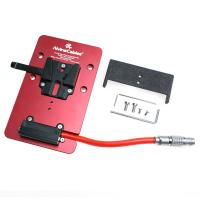 China Alvin's Cables V Mount Battery Plate for DJI Ronin 4D, with Straight 1B 6-Pin Male DC-in Out Put Battery Mounts Plate V Mount Plate for Ronin 4D Long Cable for sale